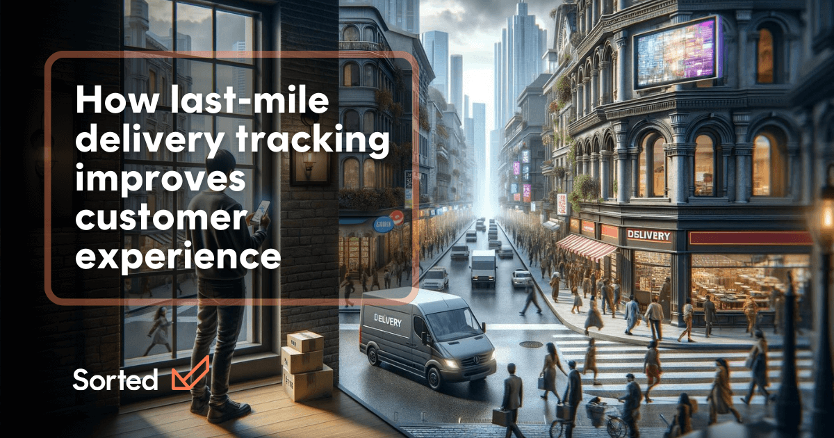 How last-mile delivery tracking improves customer experience | Sorted