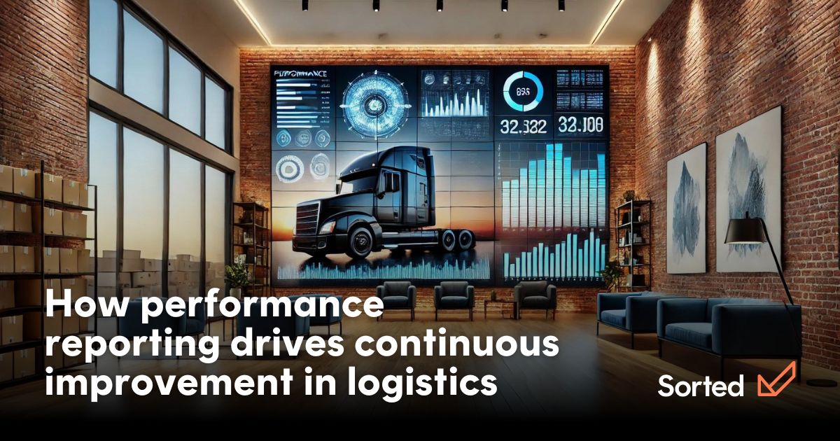 Drive logistics improvement with performance reporting