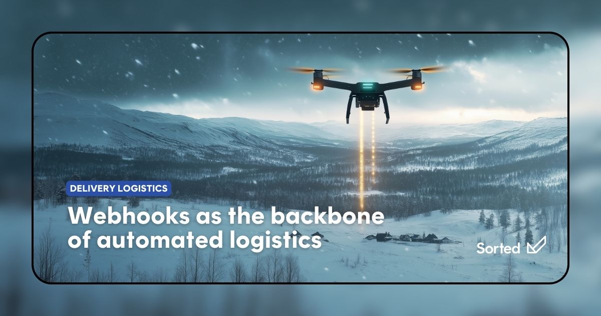 Webhooks as the backbone of automated logistics